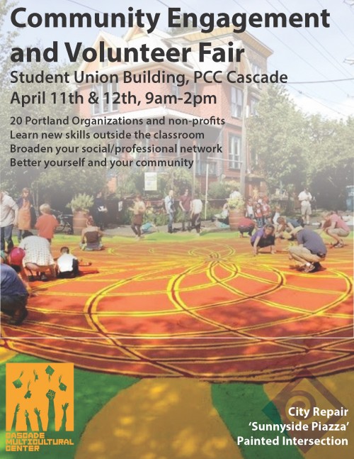 PCC Community Engagement and Volunteer Fair April 11th & 12 ...