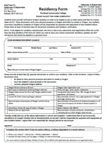 Residency guidelines | Enroll at PCC