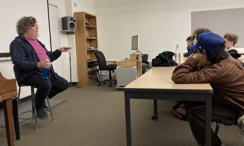 Larry Crane Visits with PCC Recording Technology Students | HARTS ...