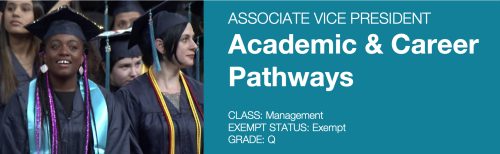 Associate Vice President of Academic & Career Pathways | People ...
