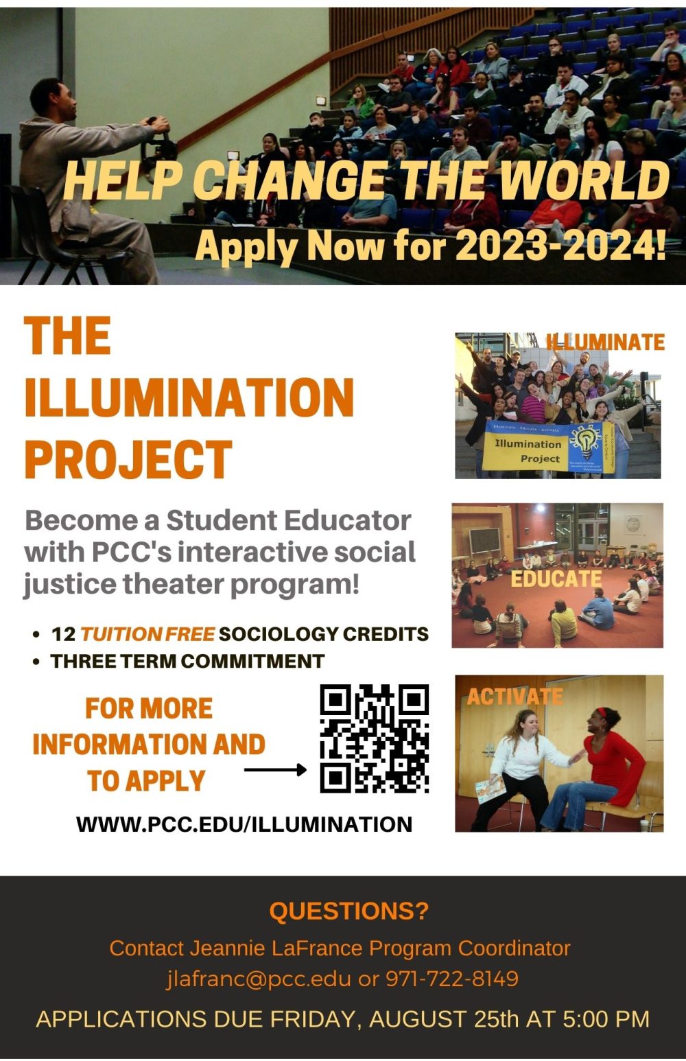 Illumination Project at PCC