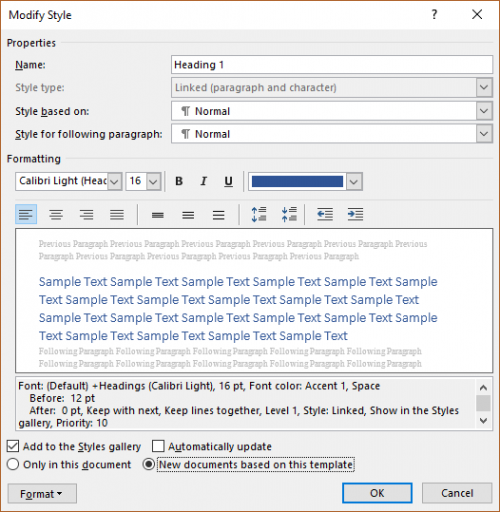 Accessible Template in Microsoft Word | Instructional Support at PCC
