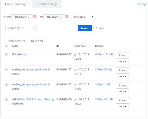 Download Zoom cloud recording | Instructional Support at PCC