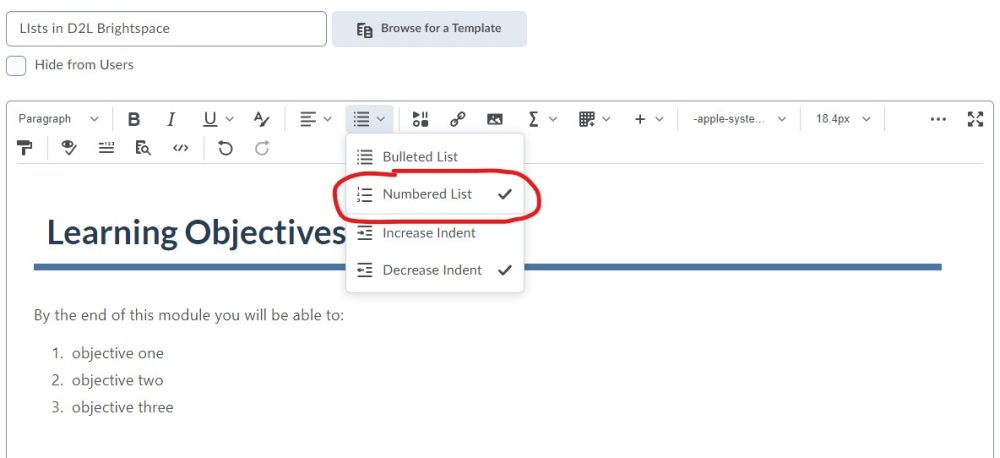 D2L Brightspace/Web Pages | Instructional Support at PCC