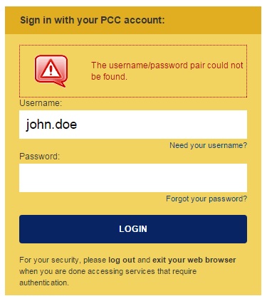 Почему я не могу войти в систему? (Why Can’t I Log In?) - PCC Library