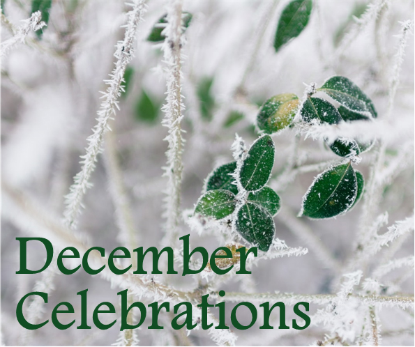 December Celebrations Virtual Display - PCC Library