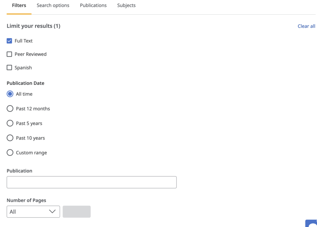 How to use EBSCOhost - PCC Library