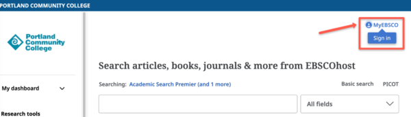 How to use EBSCOhost - PCC Library