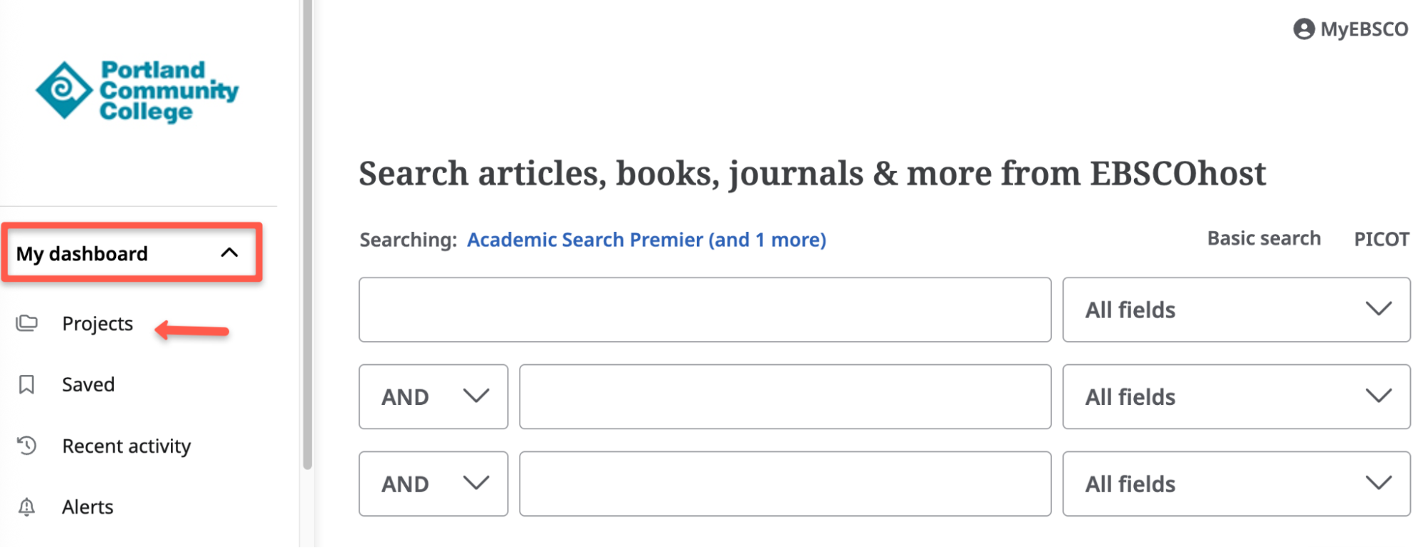 How to use EBSCOhost - PCC Library