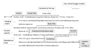 MLA 9 Citation Samples - PCC Library