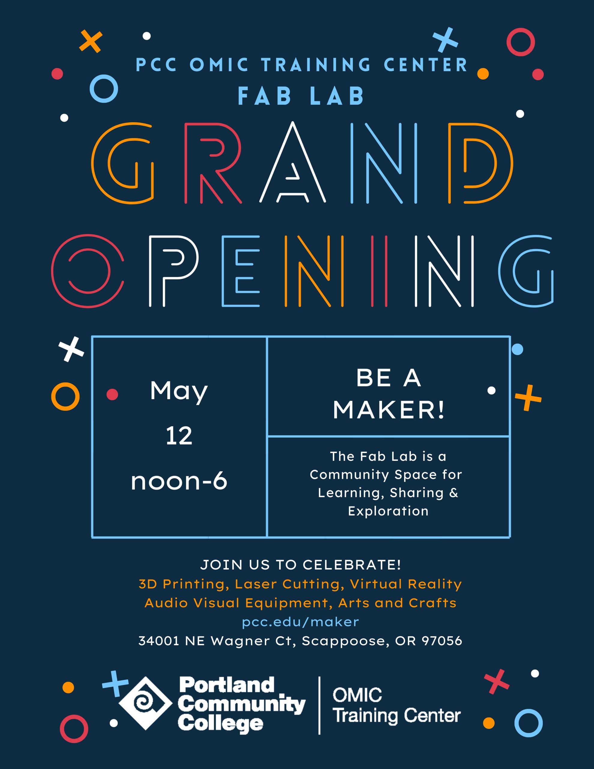 OMIC Fab Lab Grand Opening | STEAM Centers at PCC