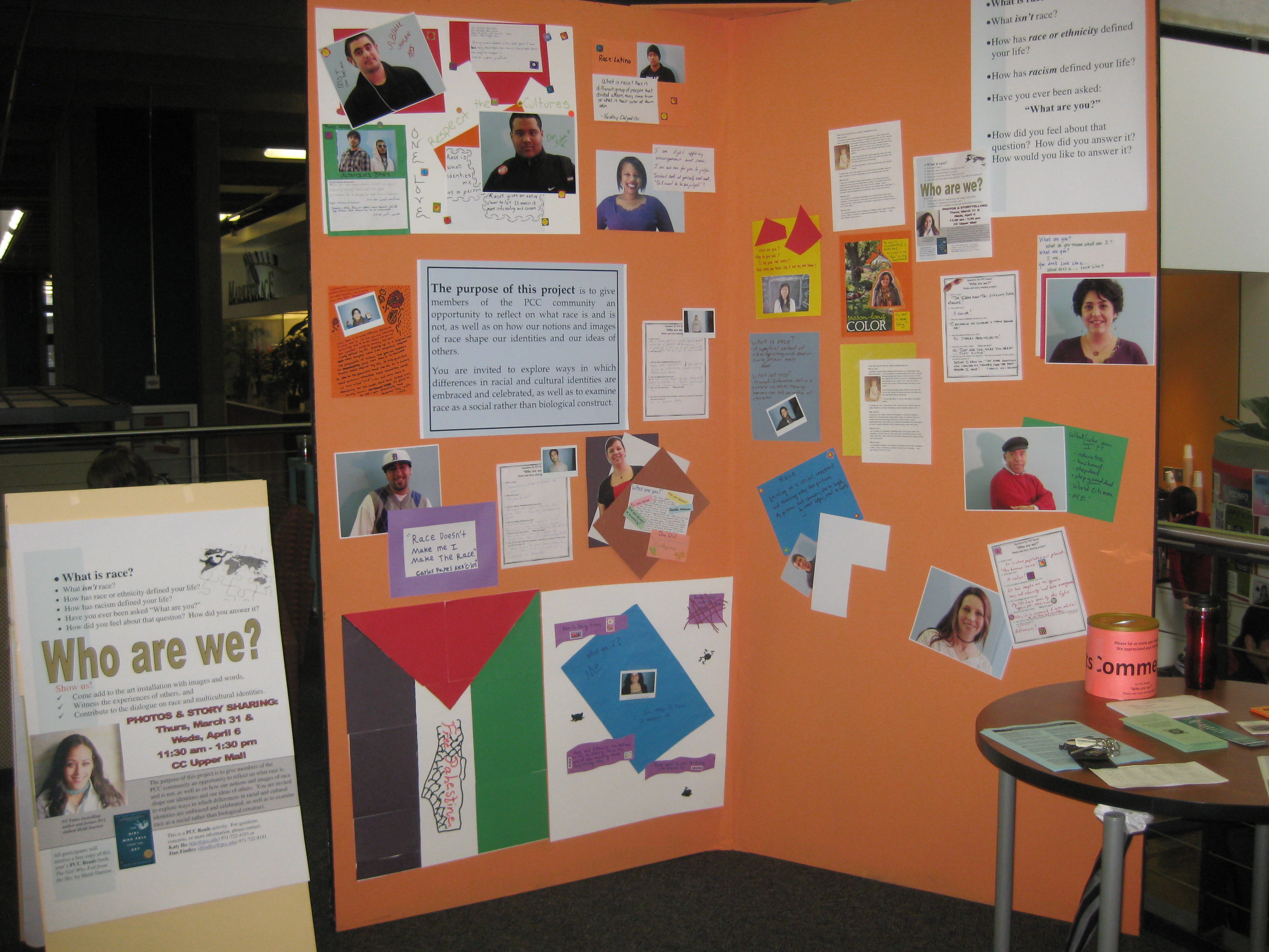 Project asks 'Who Are We?' | News at PCC