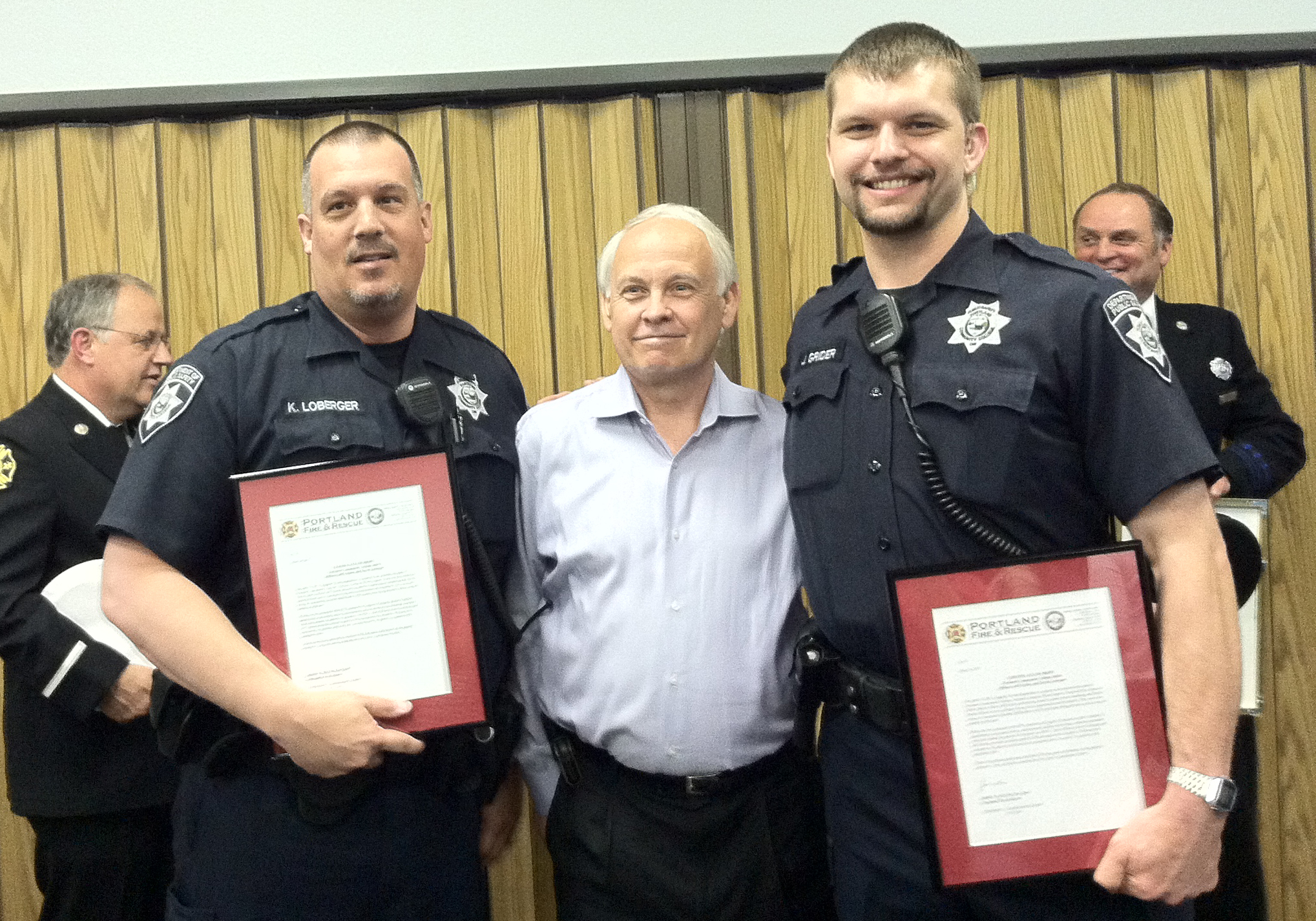 PCC heroes honored by Portland Fire | News at PCC