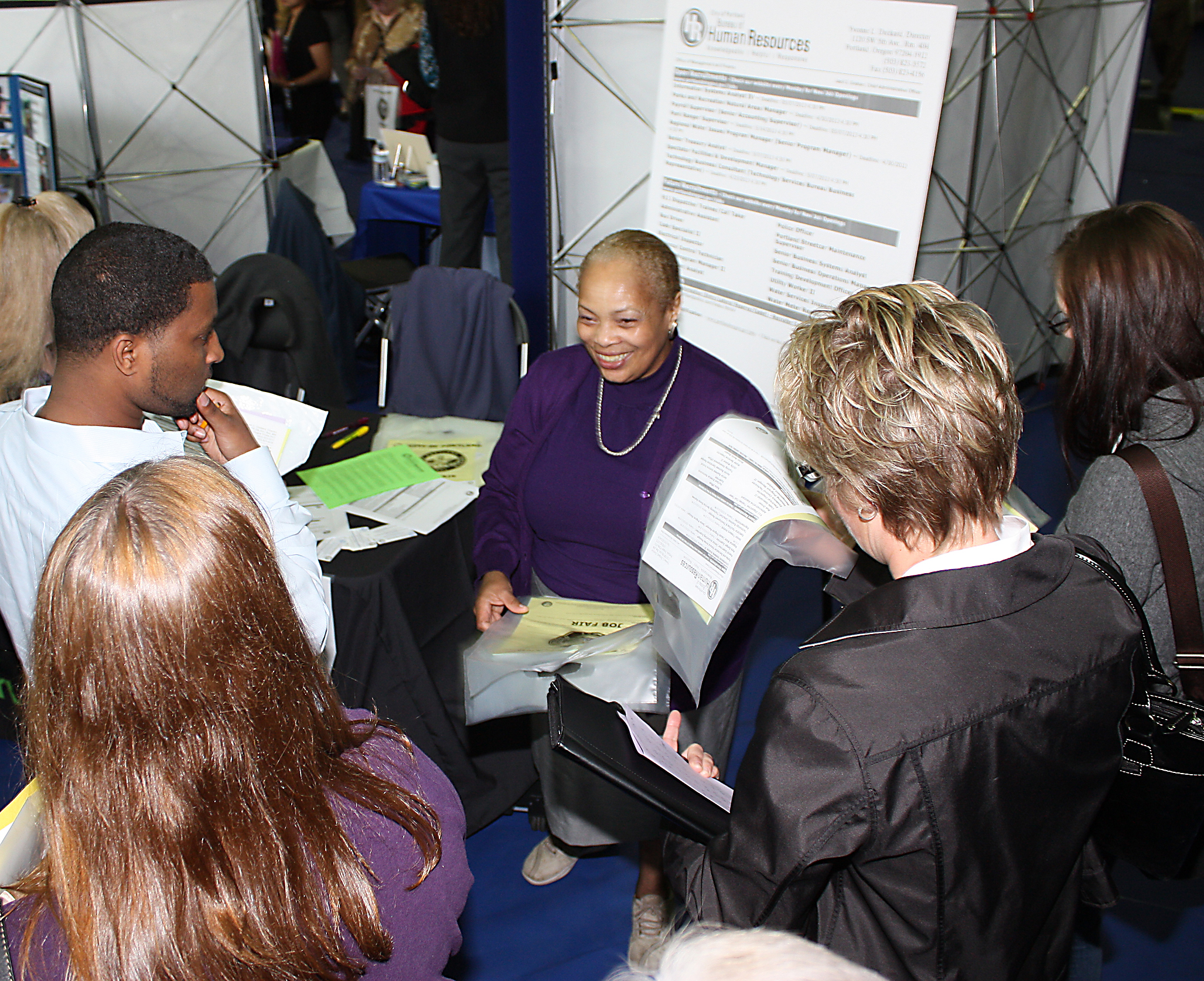 Job fair adds new service | News at PCC