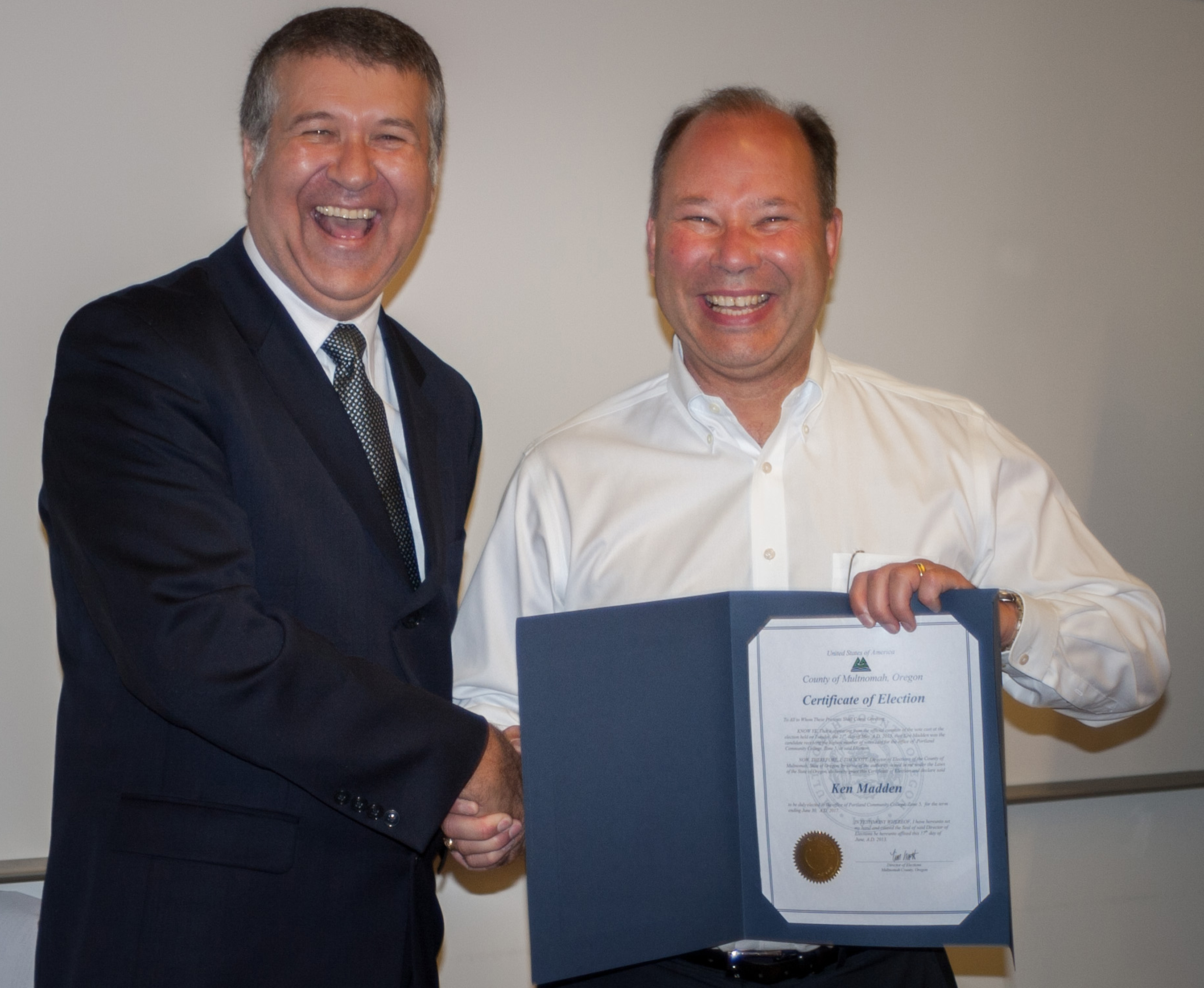 Board welcomes Ken Madden | News at PCC