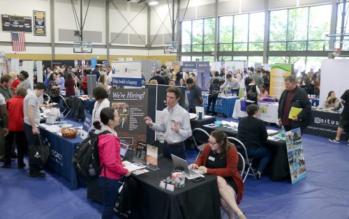 Big Crowd at PCC Job Fair | News at PCC
