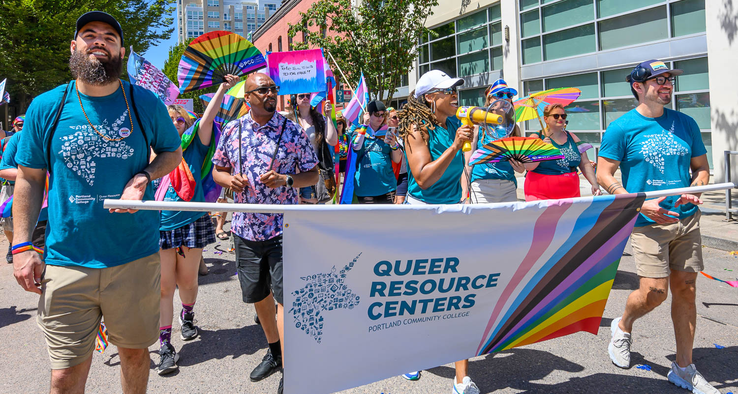 Images from PCC's Day at the Pride Parade | News at PCC