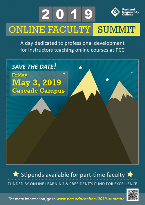 2019 Online Faculty Summit | Online Learning at PCC