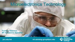 Information sessions | Microelectronics Technology at PCC