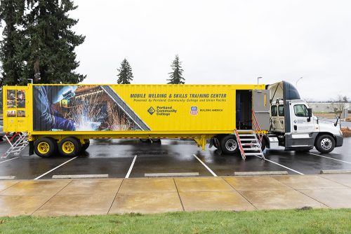 Mobile welding center | Welding Technology at PCC