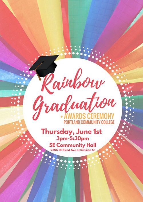 Rainbow Graduation | Queer Resource Centers at PCC