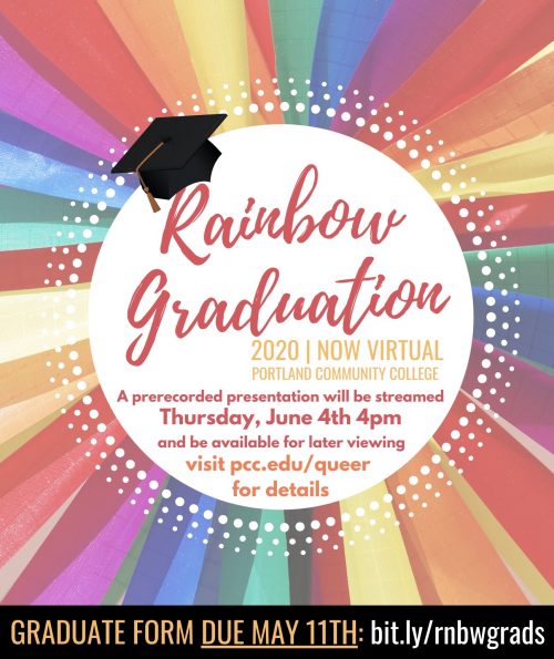 Rainbow Graduation | Queer Resource Centers at PCC