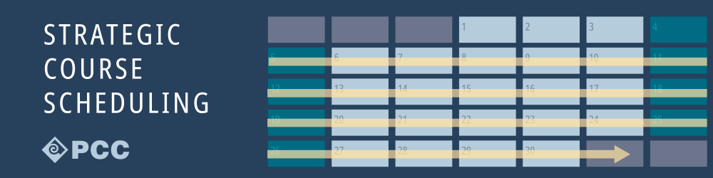 Strategic Course Scheduling | Strategic Plan at PCC
