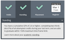 Academic standards | Student records at PCC